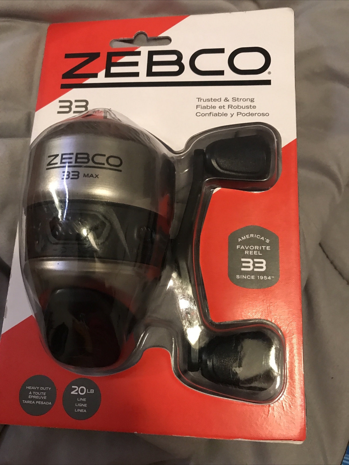 Zebco 33 Max Spincast Fishing Reel | eBay