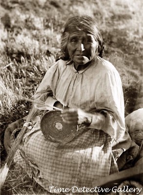 Cahuilla Woman Maria Los Angeles, Basket Maker, California -Historic ...