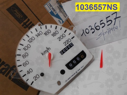 White Background Odometer with KMH Speedometer for: Ford | eBay Australia