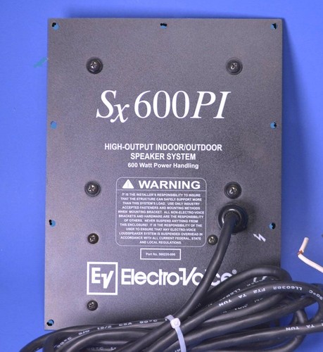 Electro-Voice EV SX600PI Dual 12 High Output Indoor Outdoor Crossover ...