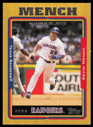 2005 Topps Gold Kevin Mench /2005 Texas Rangers #96 | eBay