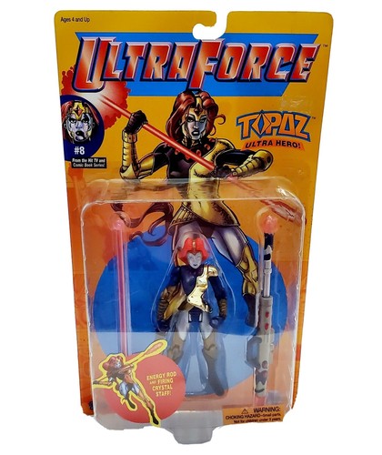 Vintage 1995 Ultraforce Topaz Ultra Hero Action Figure NEW | eBay