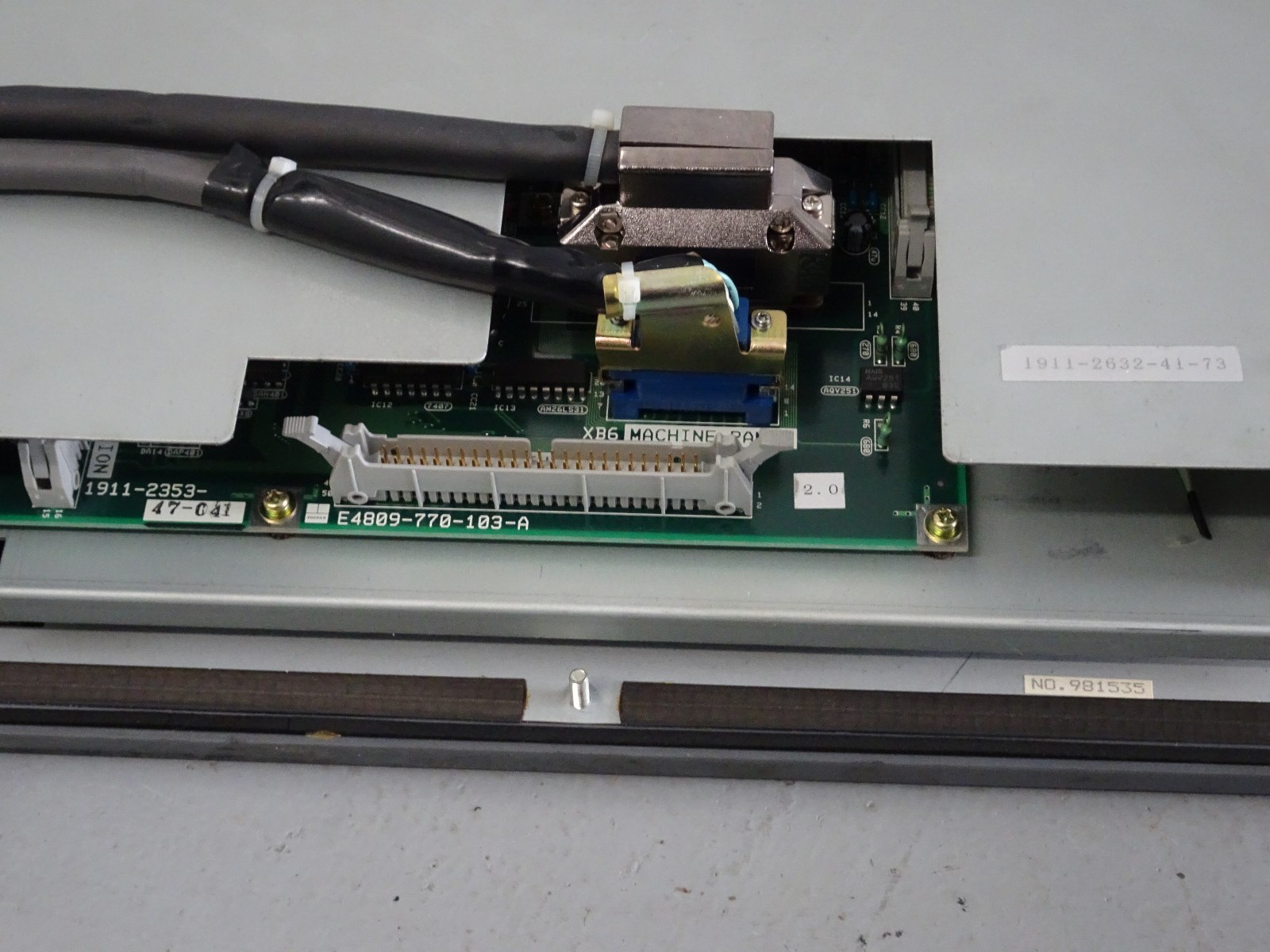 OKUMA OSP-U100M LCD Monitor E4809-770-103-A 1911-2632-41-73 Works Great ...