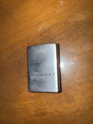 Vintage Zippo Lighter Hendrick’s Gin HTF Unfired | eBay