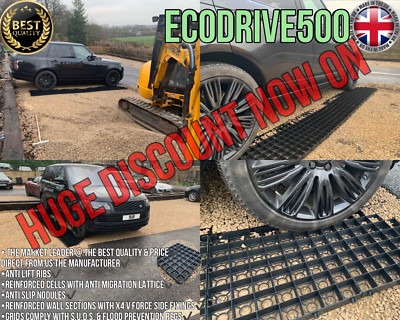 DRIVE GRID ECO GRAVEL GRID PARKING DRIVEWAY GRIDS PLASTIC ECO BASE MATS ...