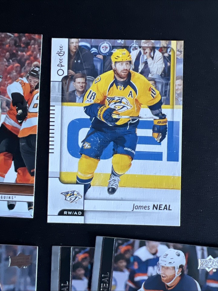 James Neal 20 Card NHL Ice Hockey Trading Card Lot OPC Retro Rainbow ...