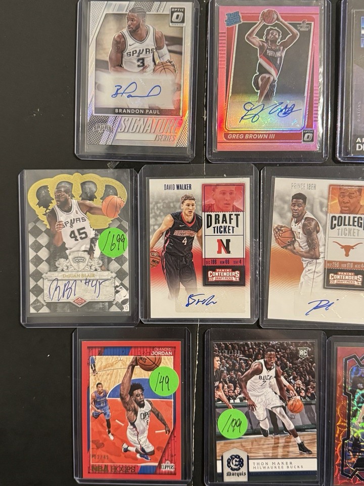 27 Card NBA Auto Patch Numbered Colored Lot-RC RPA | eBay