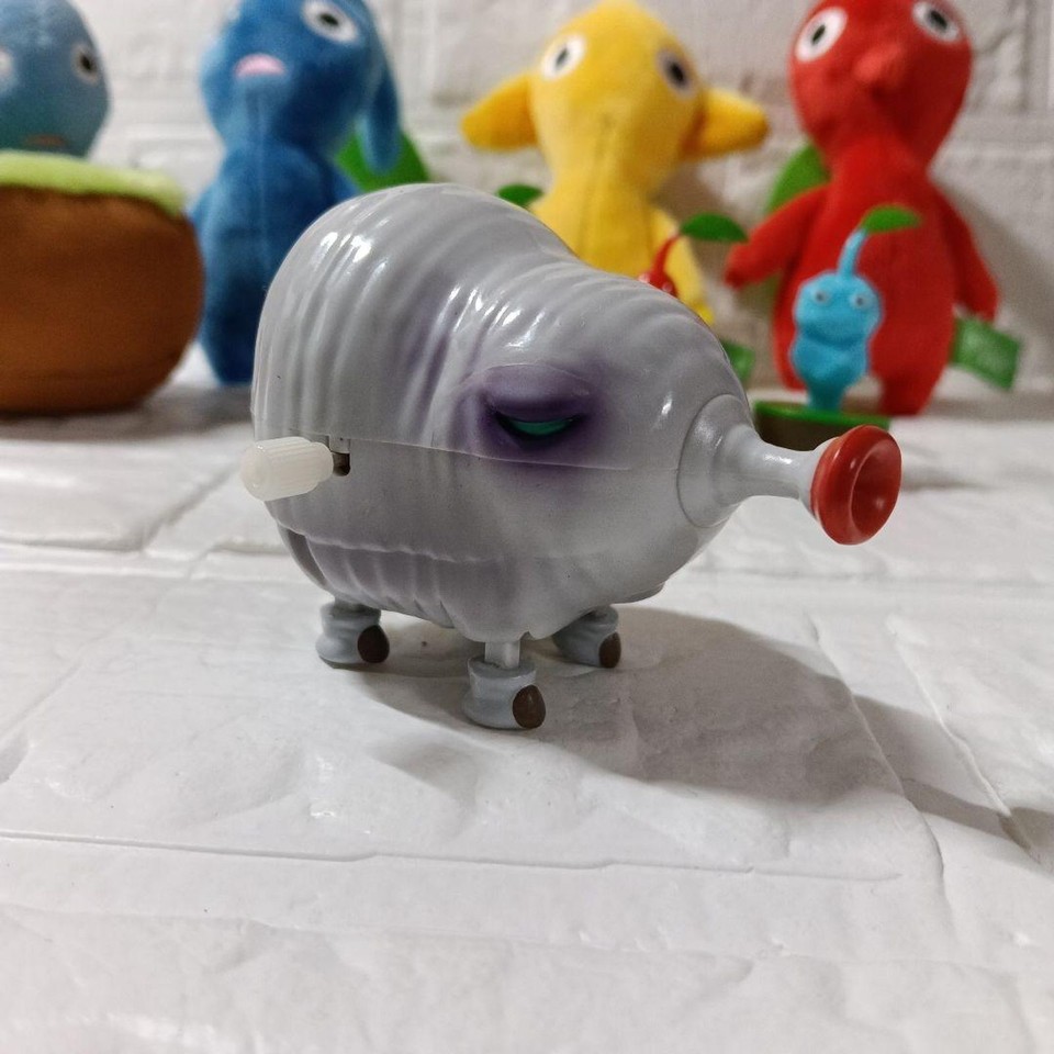 Pikmin Plush Toys Figures Set Lot 10pc Wind-up Creature Collection ...