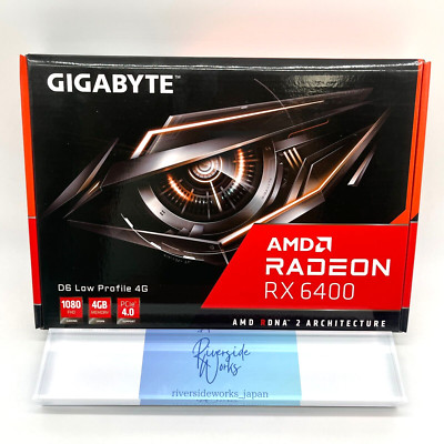 Radeon RX 6400 D6 Low Profile 4GB GDDR6 Graphics Card New | eBay