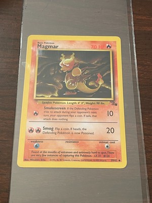 Magmar - 39/62 - 1st Edition FOSSIL - NM-MINT - Uncommon - Pokémon Card ...