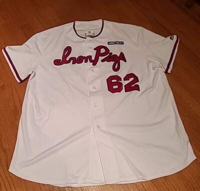 Lehigh Valley Ironpigs Sixers Night Game Used And Signed Baseball ...