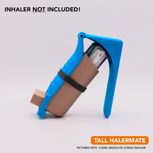 HalerMate® Inhaler Aid - for Tall Inhalers - Asthma, COPD, Arthritis ...