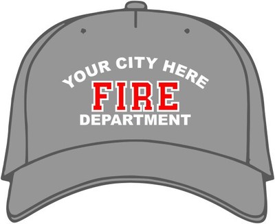 Custom Fire Department Baseball Hat (5 Color Options) | eBay