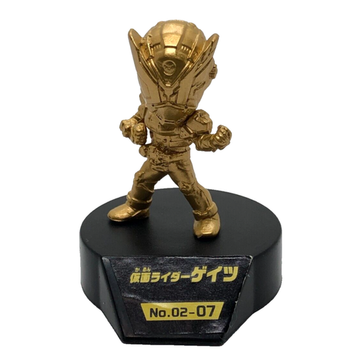 Masked Rider Gates Gold Mini Figure Rare Japanese No.02-07 | eBay
