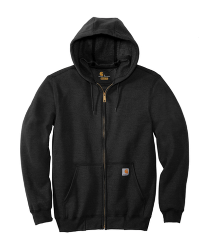 Carhartt Mid-weight Hooded Zip Front Sweatshirt Jacket CTK122 (3XL ...