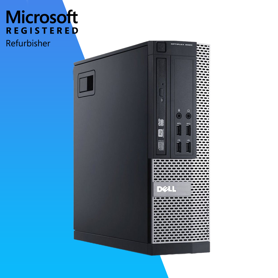 CUSTOM DELL QUAD CORE Intel i5 Desktop Computer PC DUAL Monitors ...