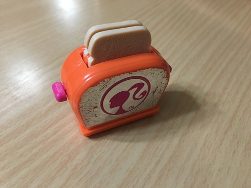 Barbie Doll Glam Kitchen Accessory Orange Toaster Small Appliance | eBay