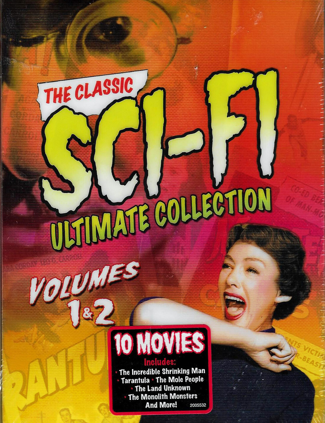 CLASSIC SCI-FI ULTIMATE COLLECTION -VOLUMES 1-2 - (6) DVD SET + SLIP ...