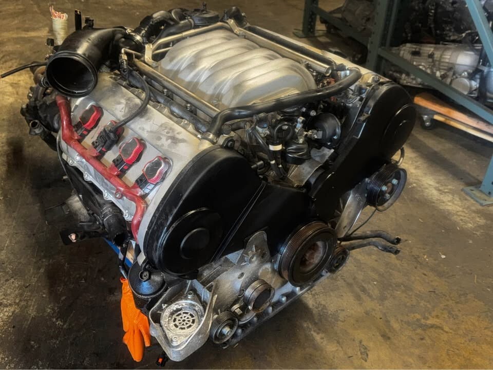 Engine ID BFM 2003 2004 2005 2006 AUDI A8 4.2L Gasoline Motor 8 ...