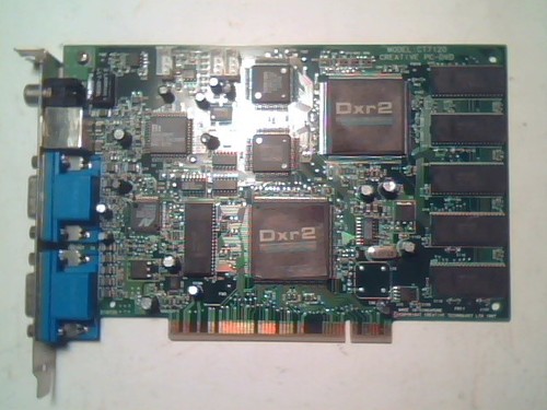 Creative Encore DXR2 CT7120 PCI Card DVD Video Decoder Board -- VERSION ...