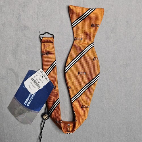 Brooks Brothers Bow Tie Orange Collegiate Collection One Size ...