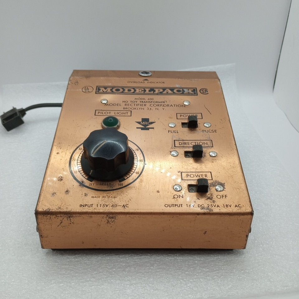 Vintage Model Rectifier Corporation MRC Throttlepack, Model 600 ...