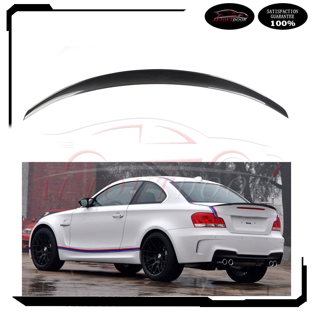 For 2008-2013 BMW E82 1 Series Coupe 128i 135i 135is Carbon Fiber Rear ...