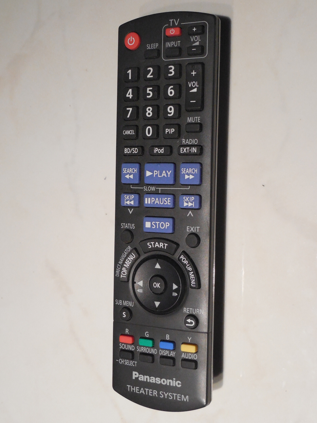 Panasonic N2QAKB000092 Home Theater System Remote Control () for sale ...