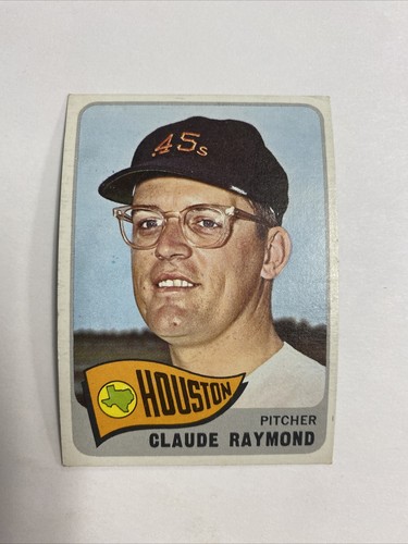 1965 Topps Baseball Claude Raymond Houston .45’s Card #48 | eBay