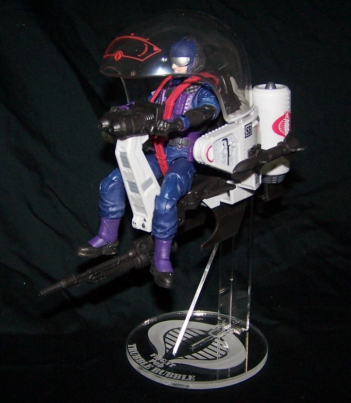 acrylic display stand Hasbro GI Joe Classified 6 Cobra Flight Pod ...