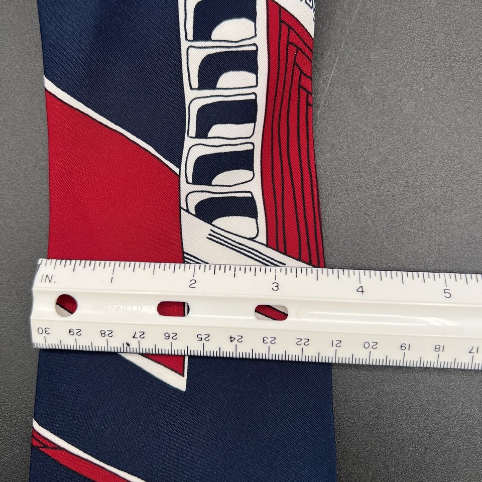 Vintage Ketch 1970’s Necktie Wide Mod Abstract Art Geometric Disco ...