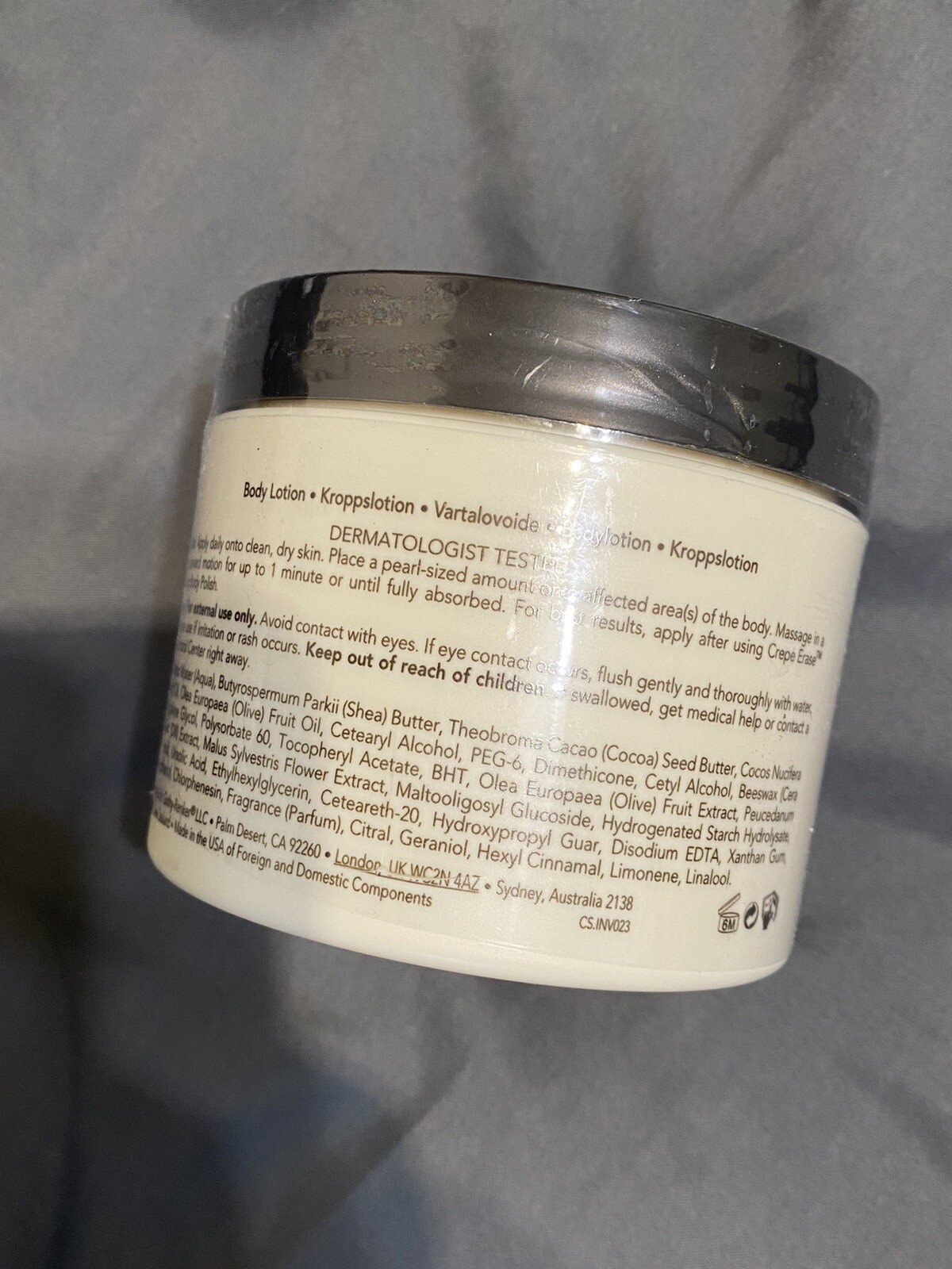 Crepe Erase Intensive Body Repair Treatment Body Lotion 10 Oz for sale ...