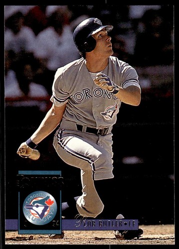 1994 Donruss Baseball Card Rob Butler Toronto Blue Jays #558 | eBay