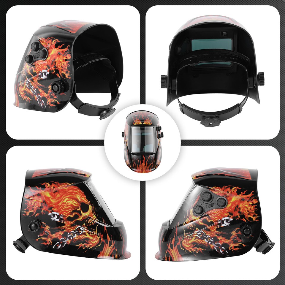 Large View Area True Color Welder Helmet Auto-Darkening Welding Helmet ...