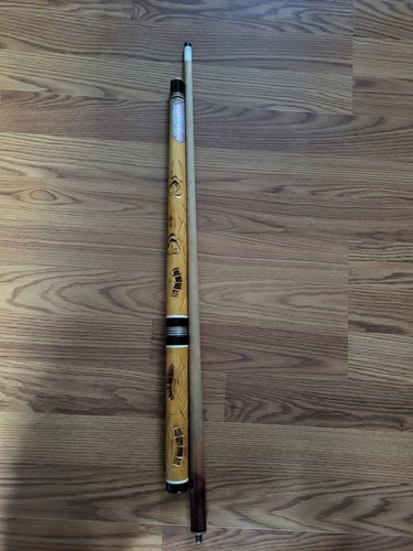 Vintage Premier Line Pool Cue Stick Carved 57in 17oz 3 piece w/ Weights ...