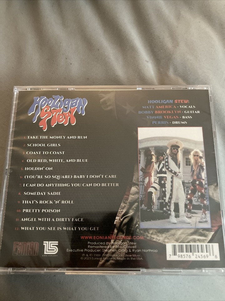 HOOLIGAN STEW - Hooligan Stew - Eonian Records CD Glam Metal Hair Metal ...