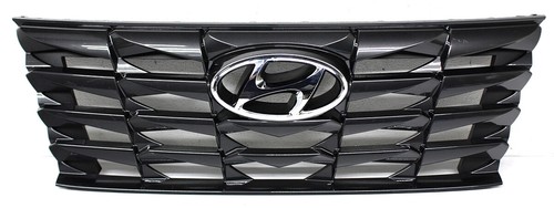 OEM Grille For Hyundai Tucson 86350-N9000 Gloss Black | eBay
