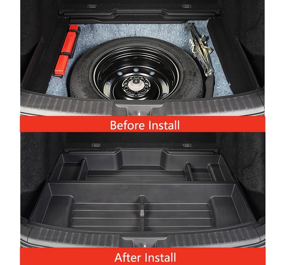 2023-2025 Honda CRV Trunk Hidden Organizer Insert Cargo Hatch Storage ...