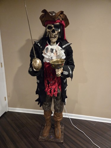 Gemmy Spirit Halloween 2007 Dead Eye Drake Fully Working | eBay