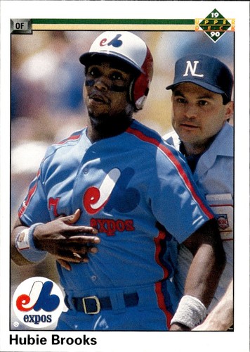 1990 Upper Deck #197b Hubie Brooks Montreal Expos | eBay