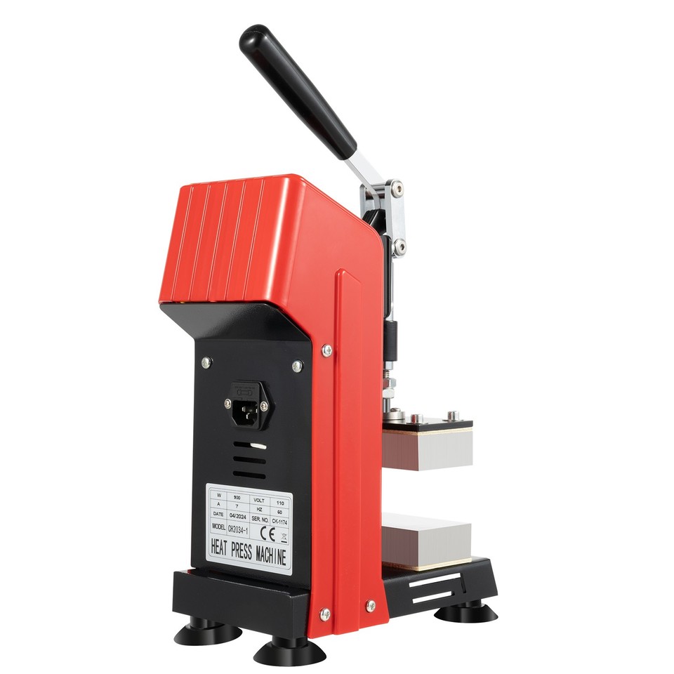 Heat Press Machine 900W Mini Manual Heat Presser Heavy Duty Hot Press ...