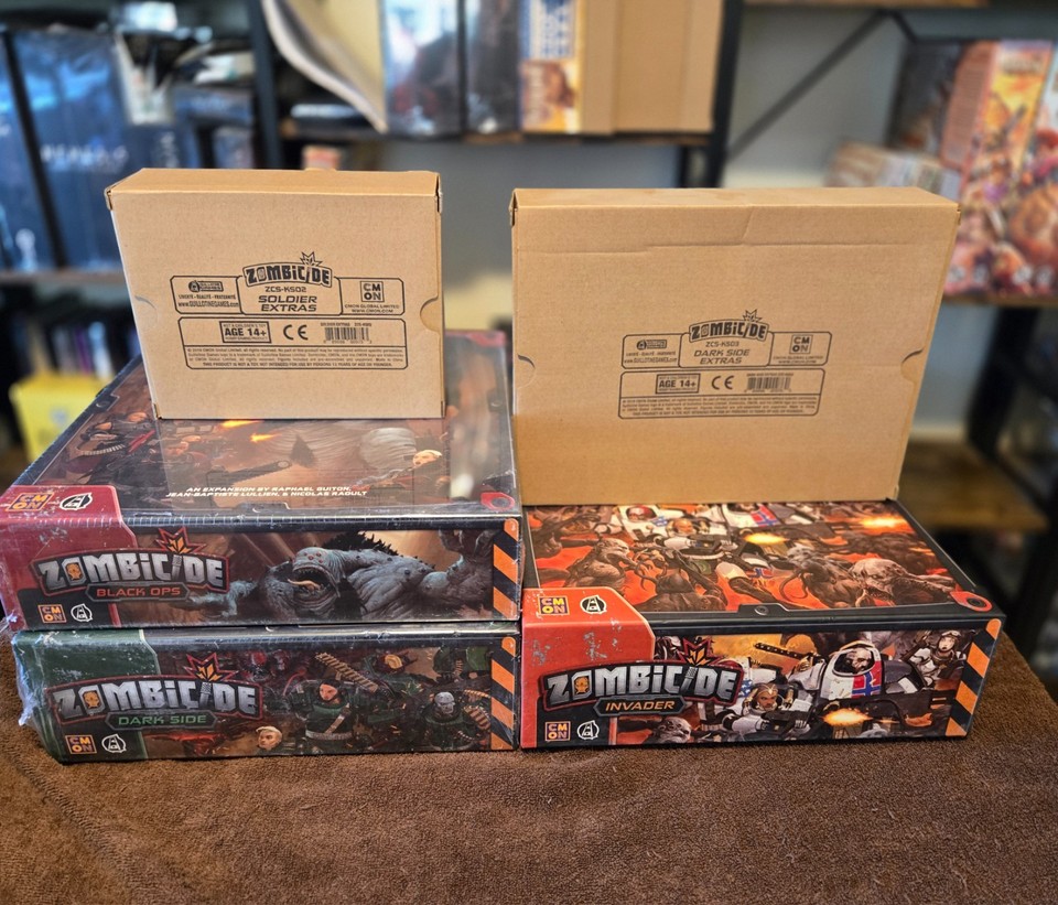 ZOMBICIDE INVADER DARK SIDE BLACK OPS LOT BRAND NEW | eBay