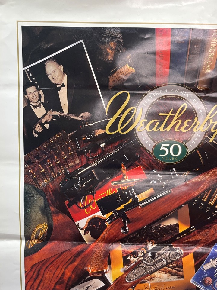 Weatherby Poster, 50 Years | eBay