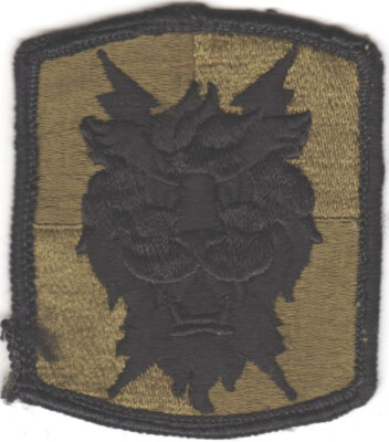 35TH SIGNAL BRIGADE - subdued patch / écusson basse visibilité US Army ...