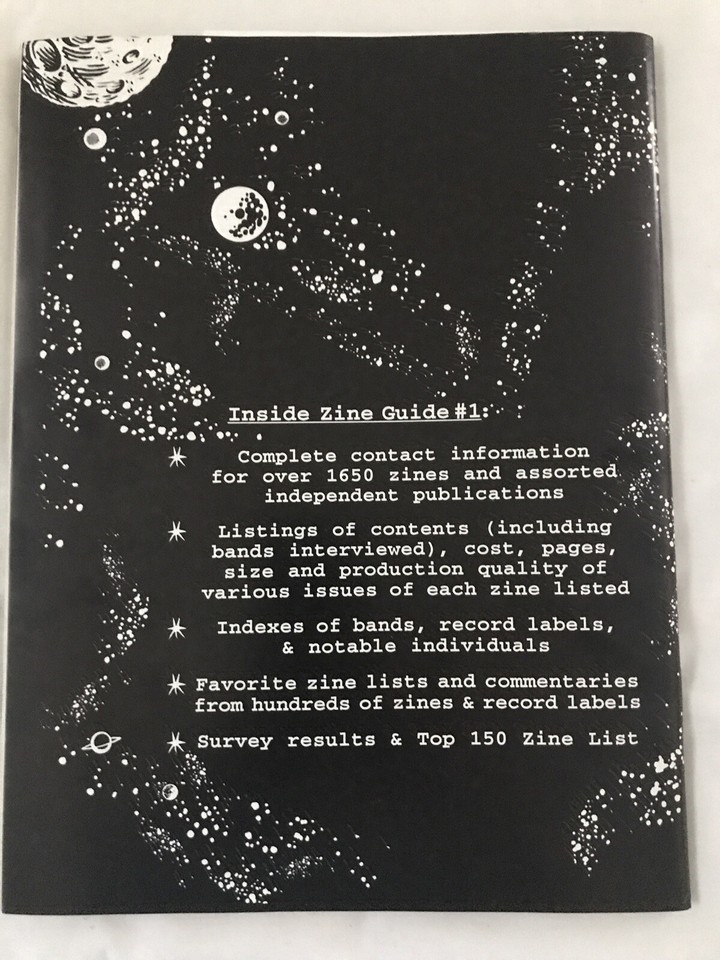 ZINE GUIDE #1-TAIL SPINS-BAND/RECORD LABEL INDEX-Contact For 1650 Music ...