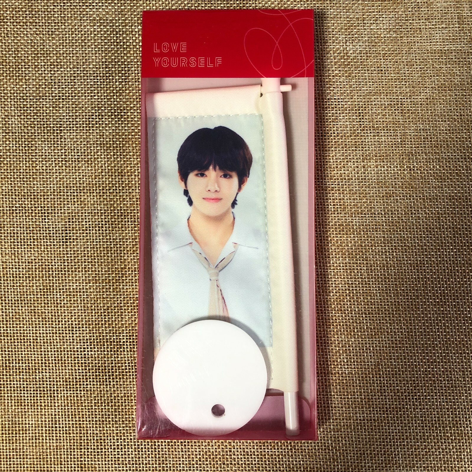 BTS V [ Love Yourself World Tour Concert ] Official Mini Flag / OPENED ...