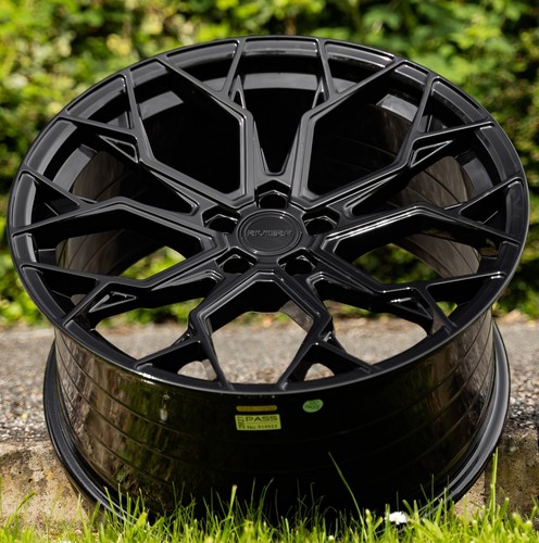 21" AUDI A8 2018-2024 RIVIERA RF5 FLOW FORMED G/BLK ALLOY WHEELS | eBay