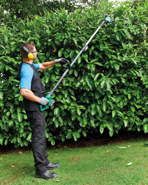 Ferrex 20 V Li-ion Telescopic Pole Hedge Trimmer Skin Fs-aths 2041 Bare ...