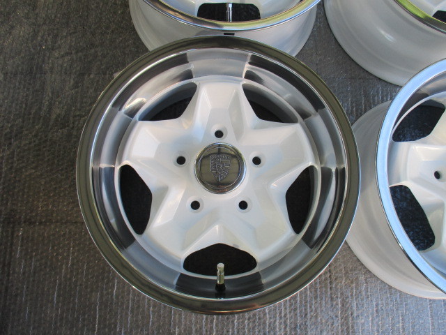 4x Porsche ATS Cookie Cutter Wheels 7x15 911SC RS Rally 944 Bulli T2 VW ...