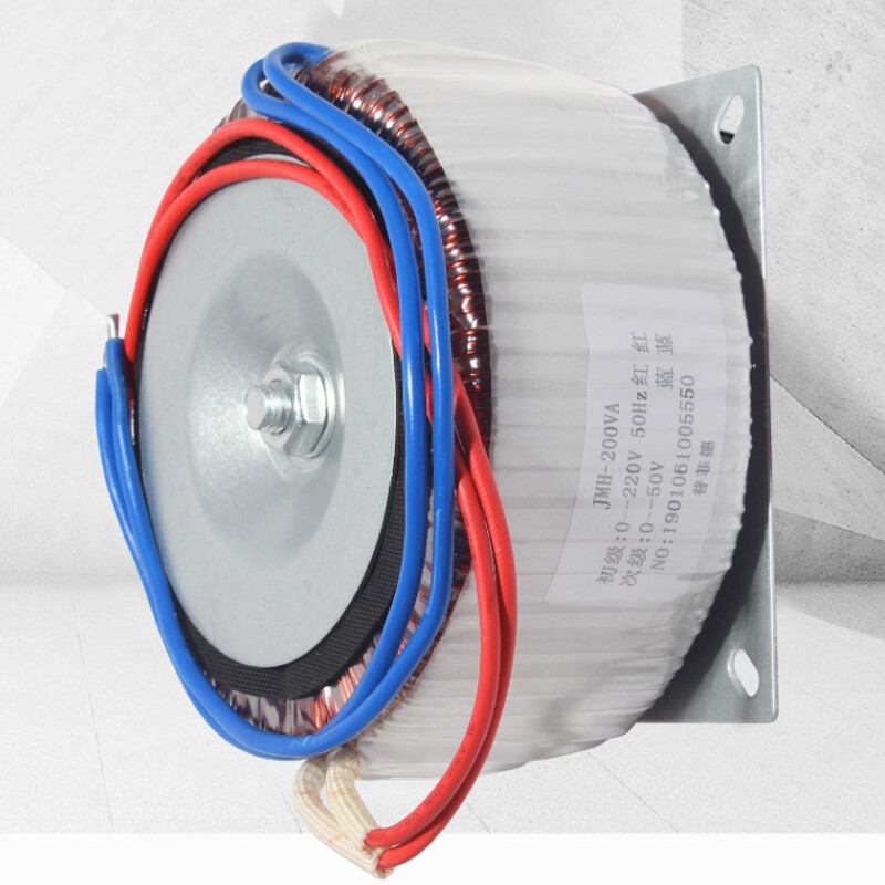 200W/400W/600W/800W 220V To 50VAC Driver Toroidal Transformer 0-220V 0 ...